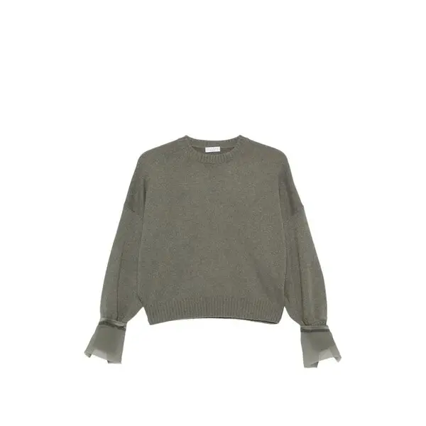 Brunello Cucinelli Cashmere Knitwear Jumper - Gray