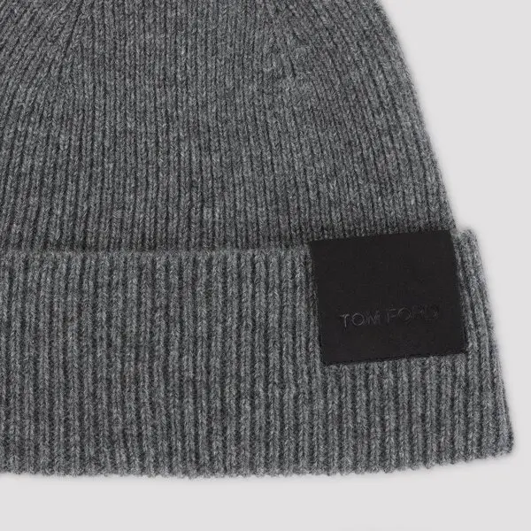 TOM FORD Ribbed Cashmere Hat