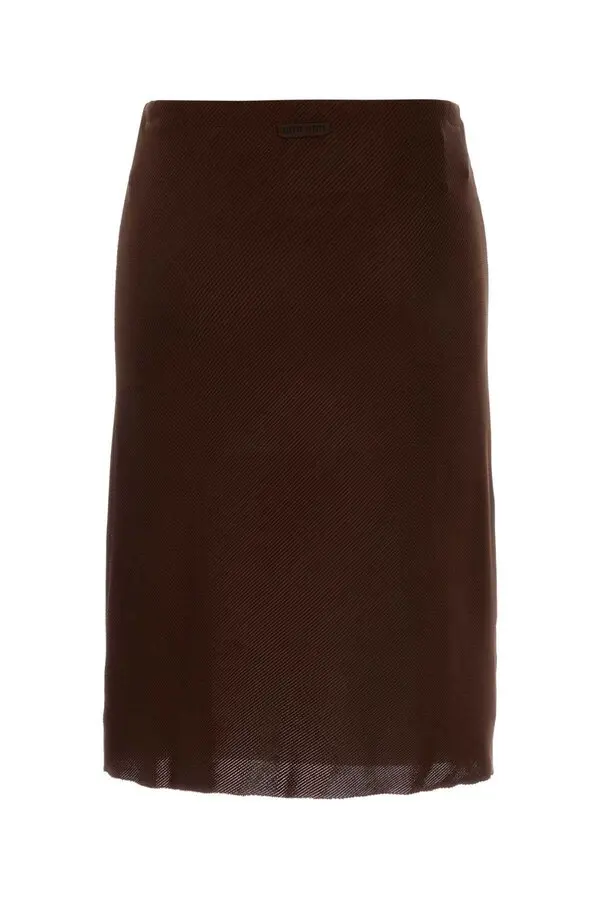 Miu Miu Silk Skirt