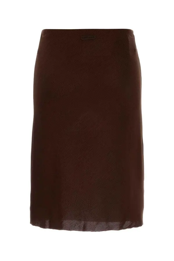 Miu Miu Silk Skirt