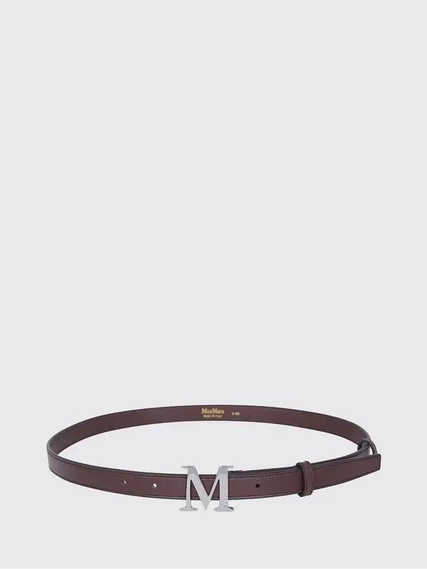 Max Mara Leather Belt - Brown