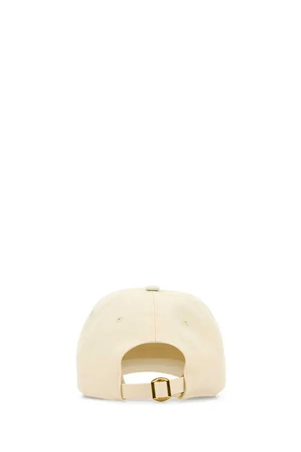 Valentino Garavani Ivory Cotton Baseball Cap