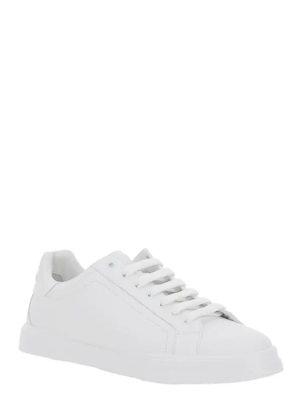 Dolce & Gabbana Portofino Light Leather Sneakers - White