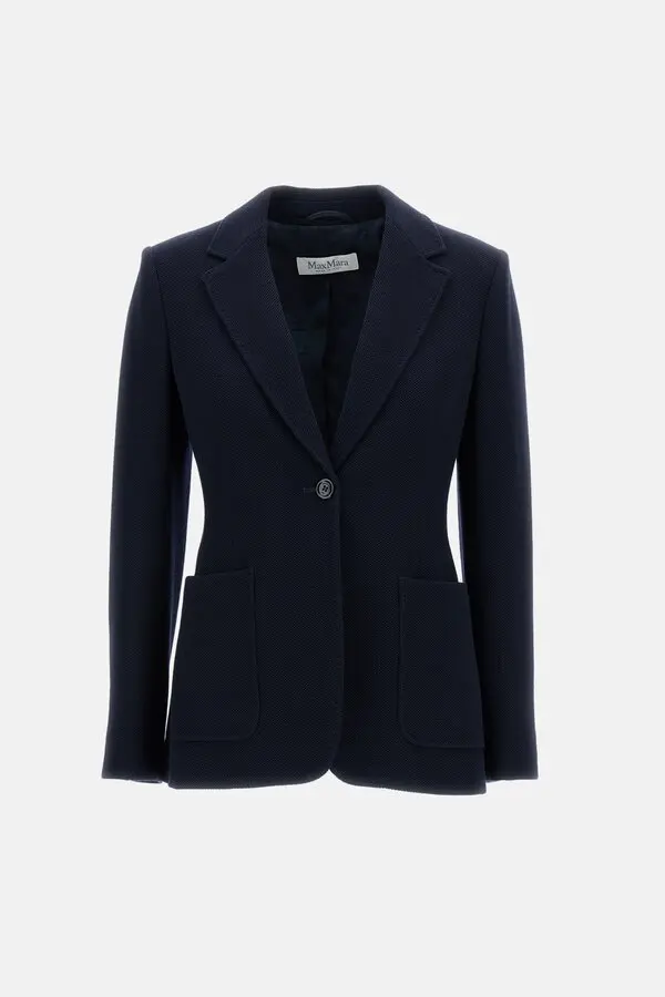 Max Mara Bluette Utility Jersey Jacket - Multicolor