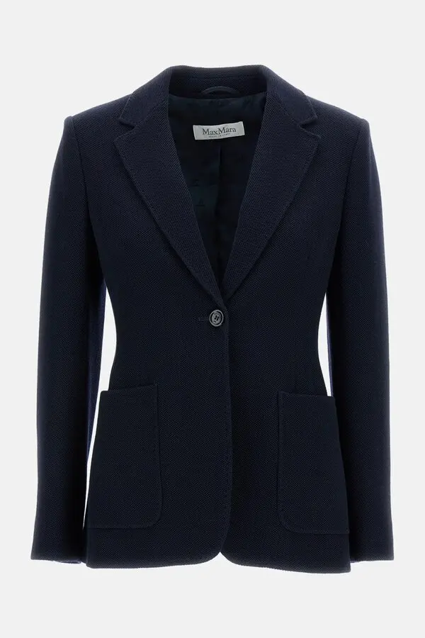 Max Mara Bluette Utility Jersey Jacket - Multicolor