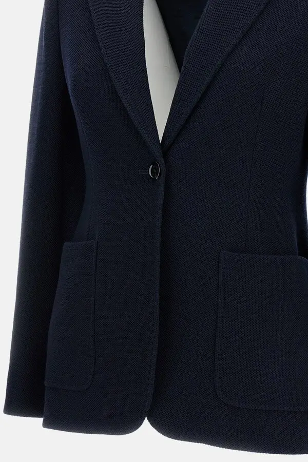 Max Mara Bluette Utility Jersey Jacket - Multicolor