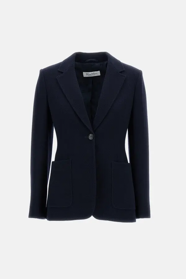Max Mara Bluette Utility Jersey Jacket - Multicolor