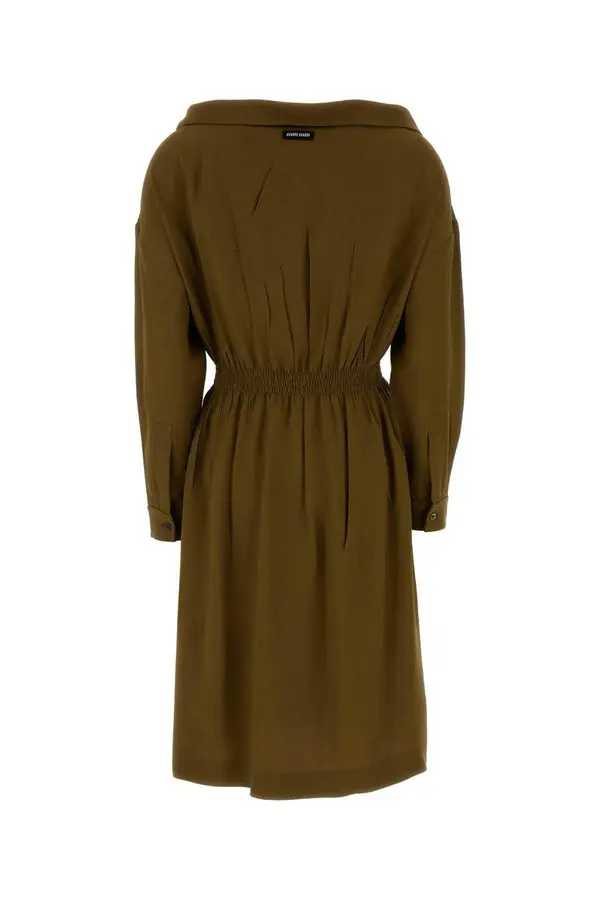 Miu Miu Olive Sable Dress