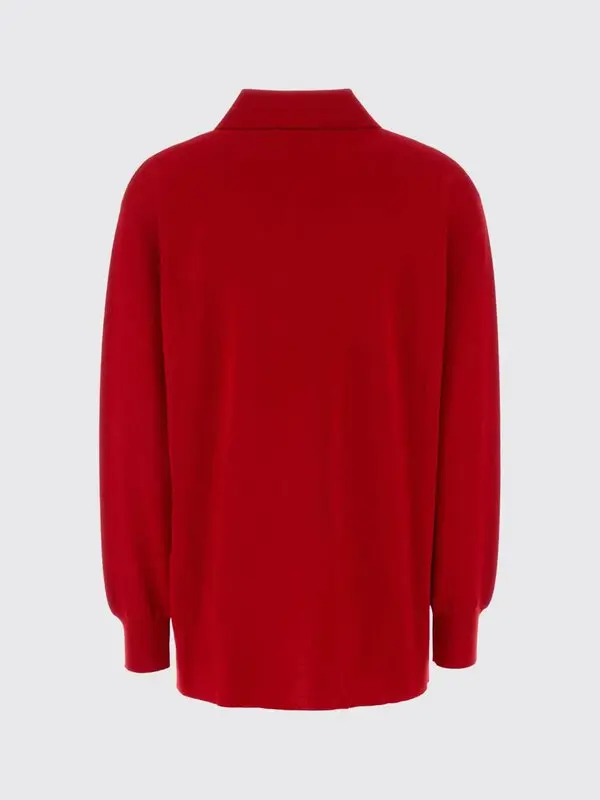 Loewe Cotton Polo Shirt With Logo - Red