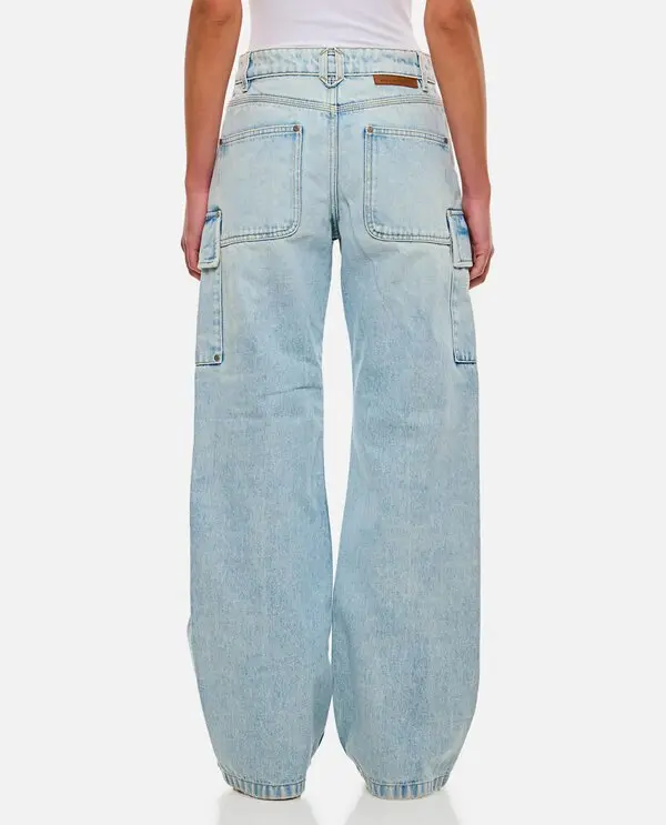 Stella McCartney Front Zip Cargo Denim