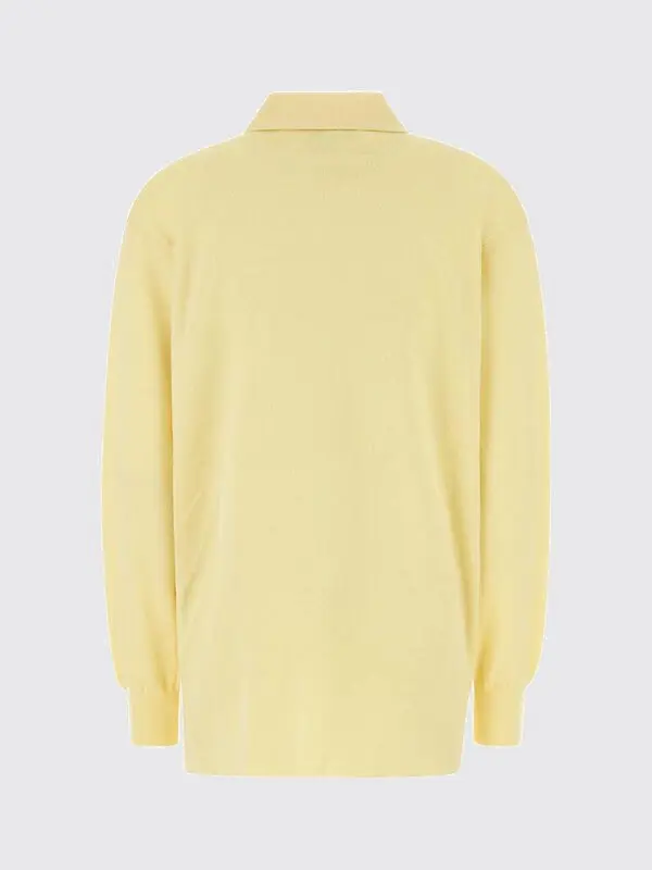 Loewe Cotton Polo Shirt With Logo - Yellow