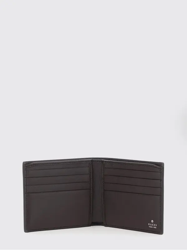 Gucci Horsebit Smooth Calfskin Wallet With Banknote Pocket