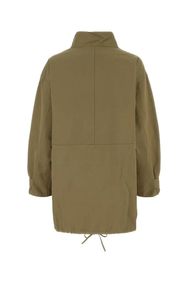 Prada Army Cotton Blend Dress