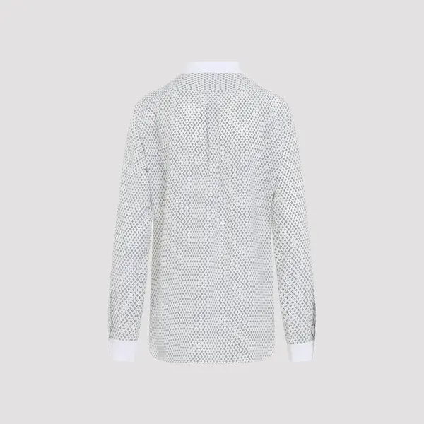 TOM FORD Multi Argyle Printed Silk Shirt