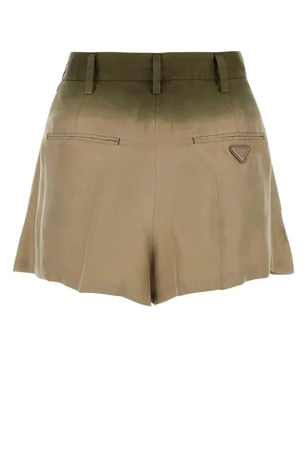 Prada Silk Shorts