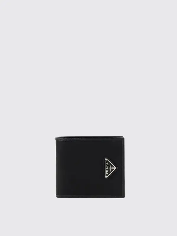Prada Re-nylon Wallet With Triangle Logo