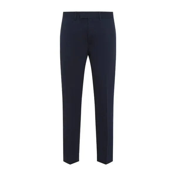 TOM FORD Stretch Cotton Chino Pants - Blue