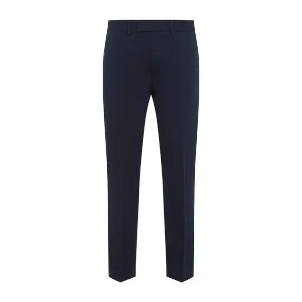 TOM FORD Stretch Cotton Chino Pants - Blue