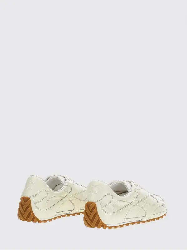 Bottega Veneta Orbit Flash Leather Sneakers - White