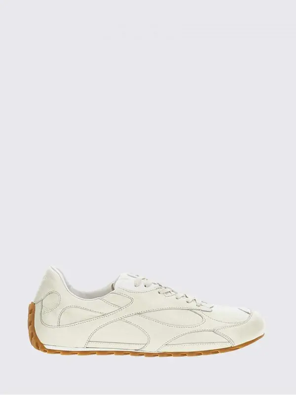 Bottega Veneta Orbit Flash Leather Sneakers - White