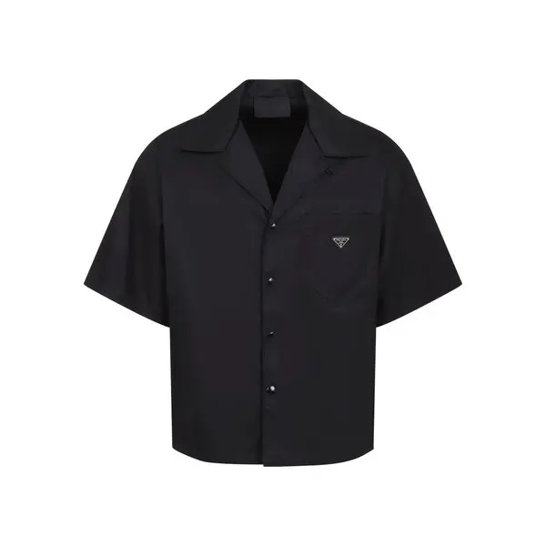 Prada Re-nylon Shirt - Black