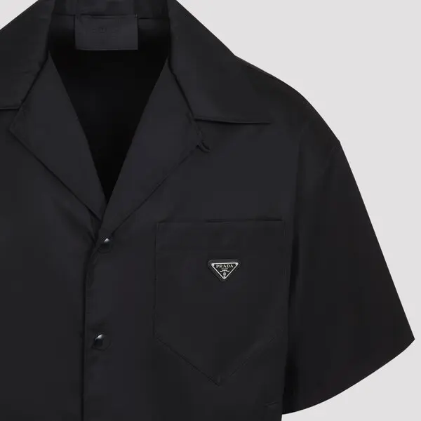 Prada Re-nylon Shirt - Black