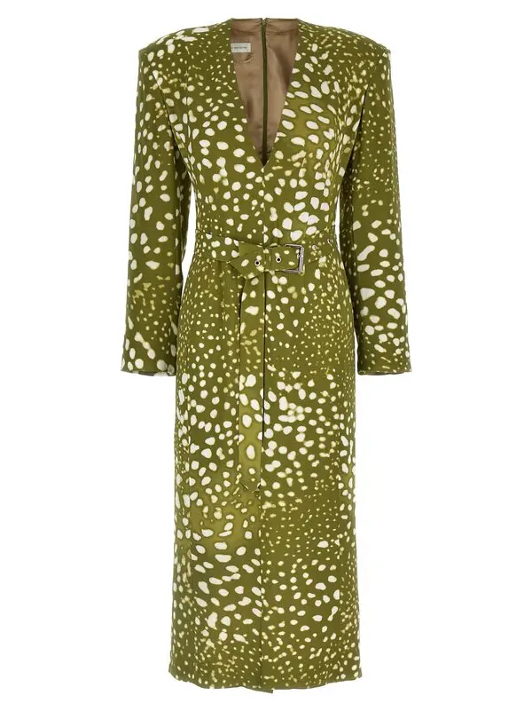 Dries Van Noten Dohana Dress - Green