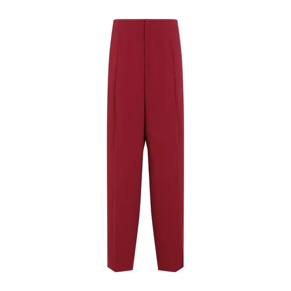 Alberta Ferretti Cady Straight Pants - Red