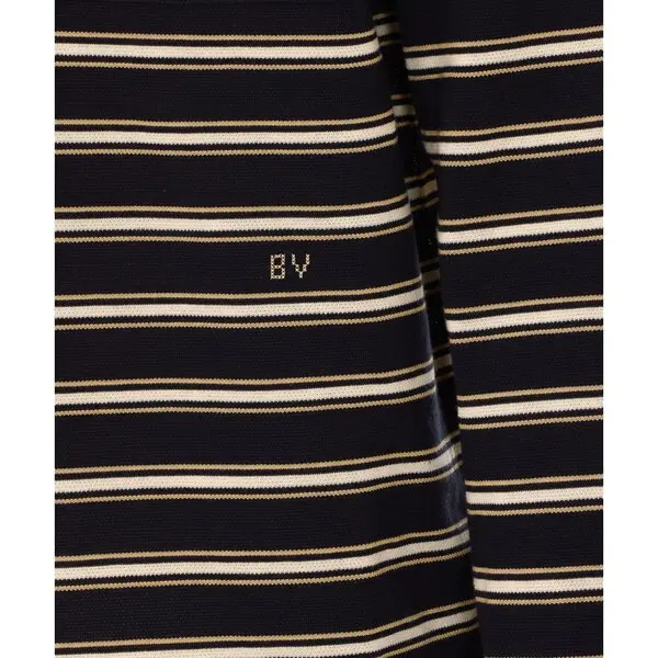 Bottega Veneta Logo Long Sleeves Polo