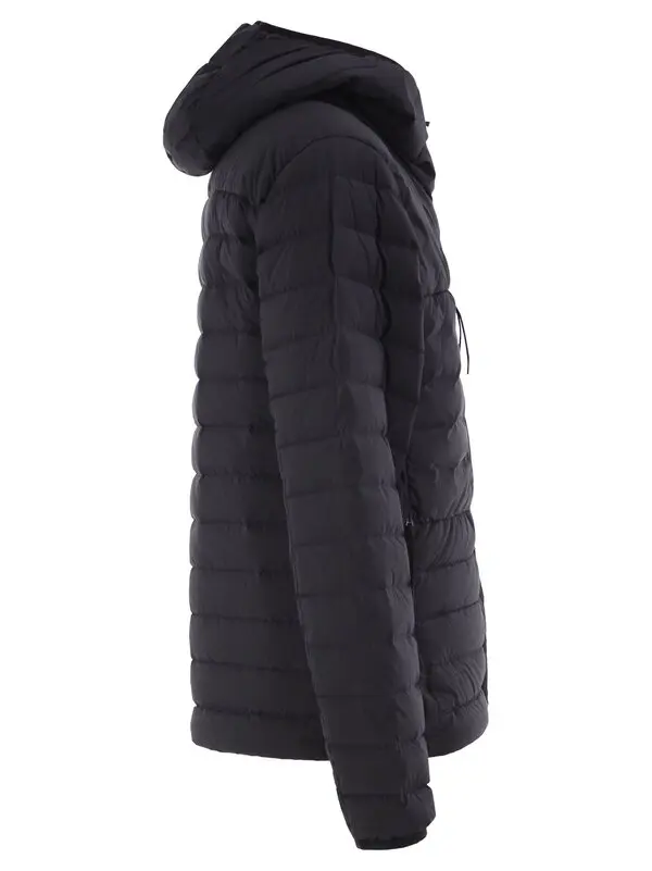 Stone Island Seamless Tunnel Down-tc Stretch Hooded Down Jacket
