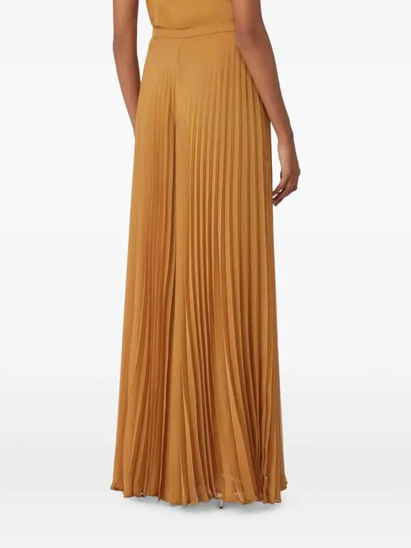 Max Mara Pleated Trousers - Brown