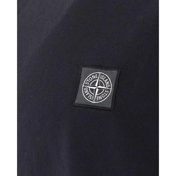 Stone Island Compass Patch Logo T-shirt - Blue