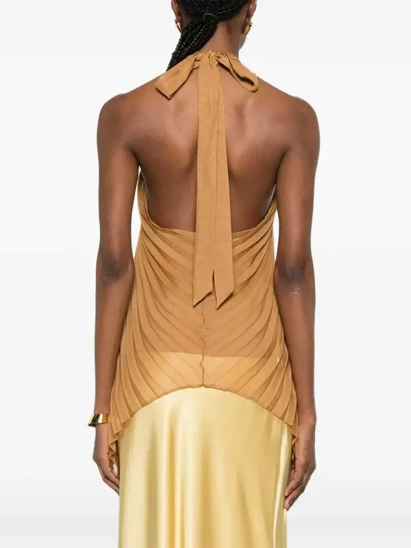 Max Mara Mxevalzer Ring-pleated Top