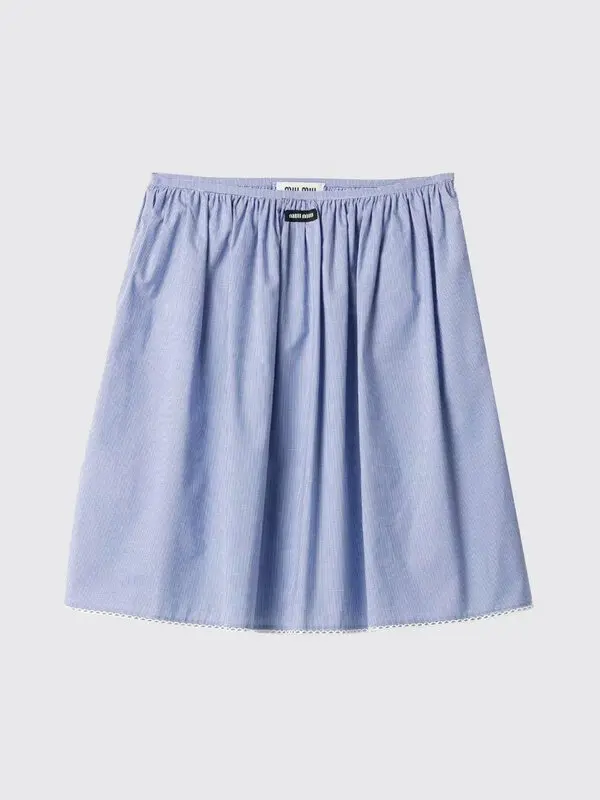 Miu Miu Cotton Skirt