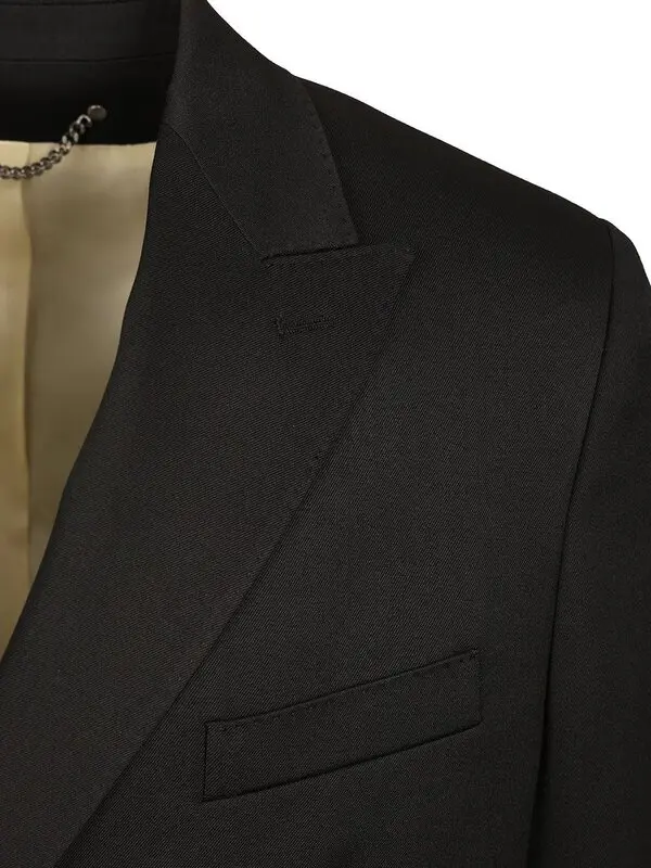 GOLDEN GOOSE Double-breasted Wool Jacket