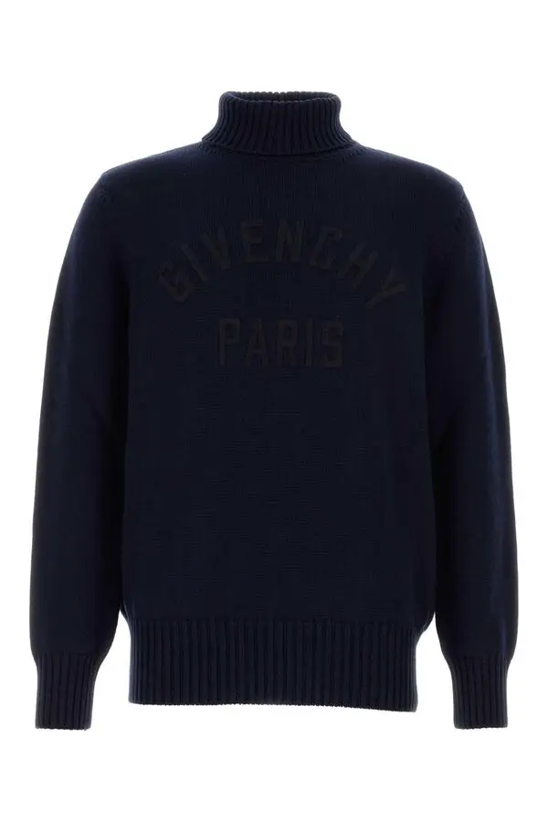 Givenchy Navy Cotton Sweater