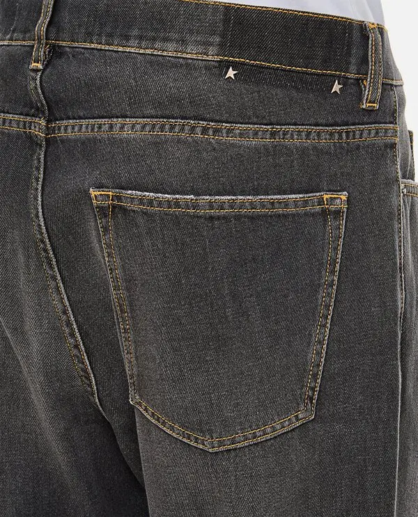 GOLDEN GOOSE Golden M's Pant Cory Loose Skate Medium Washed Denim