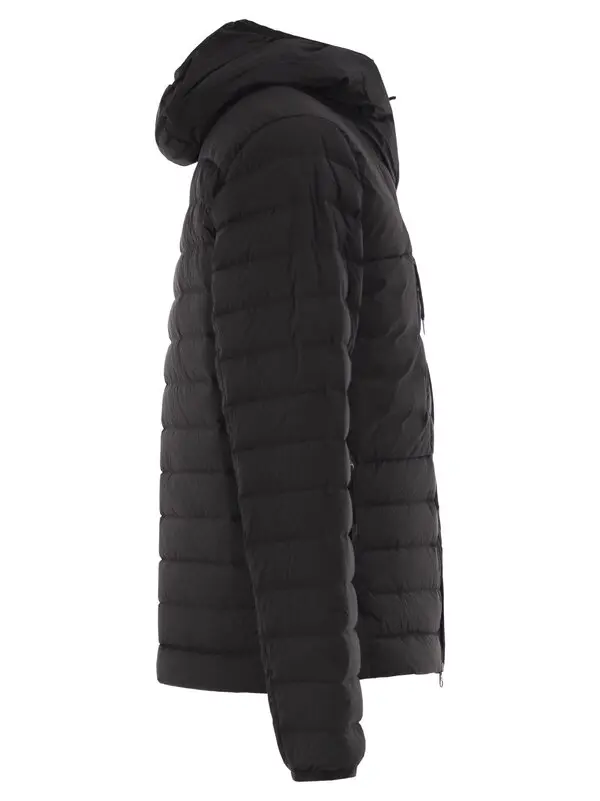 Stone Island Seamless Tunnel Down-tc Stretch Hooded Down Jacket