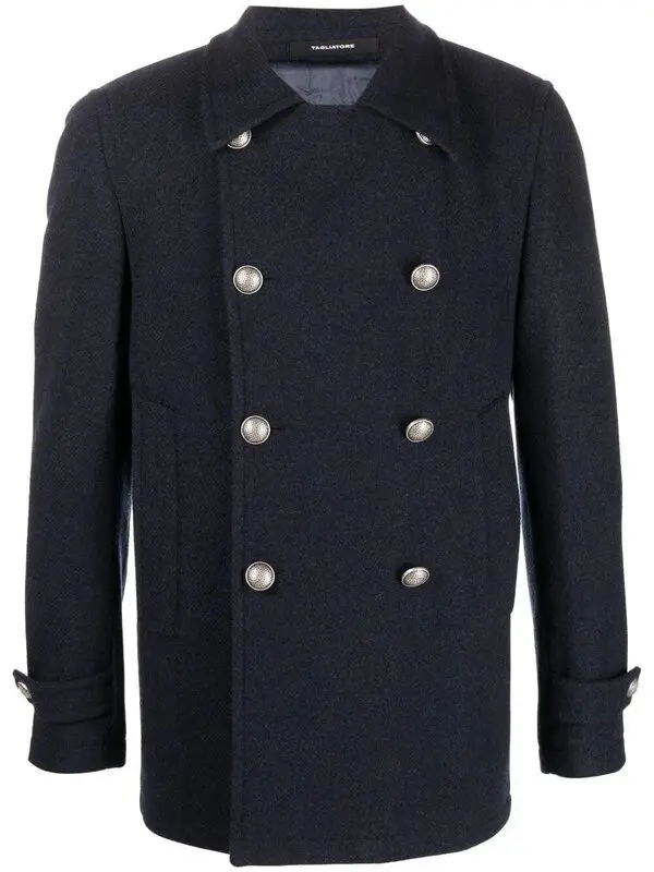 Tagliatore Monaco Wool Jacket - Blue