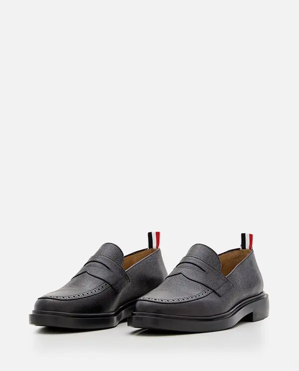 Thom Browne Leather Penny Loafer - Multicolor