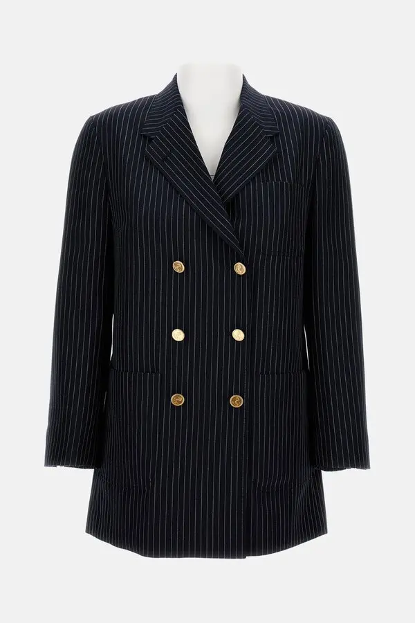 Thom Browne Double-breasted Jacket - Multicolor