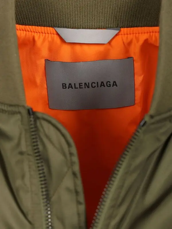 Balenciaga Bomber Jacket With Pockets