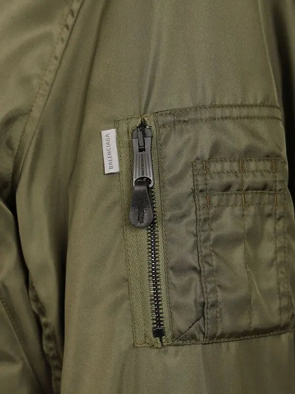 Balenciaga Bomber Jacket With Pockets