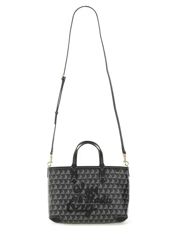 ANYA HINDMARCH I Am A Plastic Bag Tote Bag Xs - Black