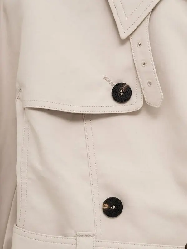 Jacquemus Double-breasted Trench Coat With Belt