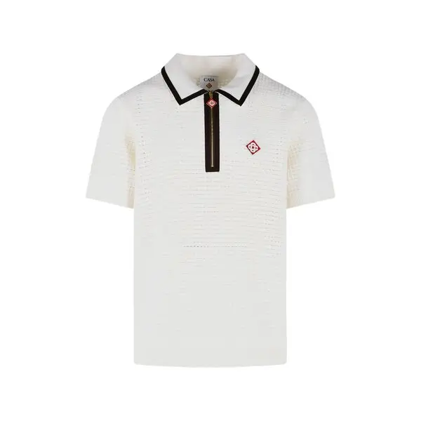 Casablanca Neutrals Polo Shirts