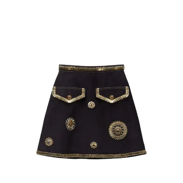 Versace Skirts A-line Skirts - Black