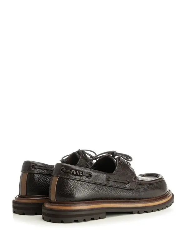 Fendi Pequin Lace-up