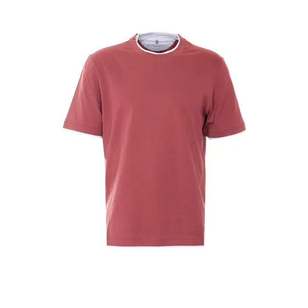 Brunello Cucinelli T-shirt With Faux Layering