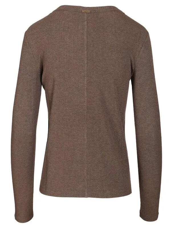 Max Mara Silk And Lyocell Sweater - Cream